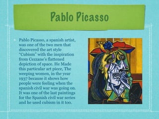 Cubism homework | PDF