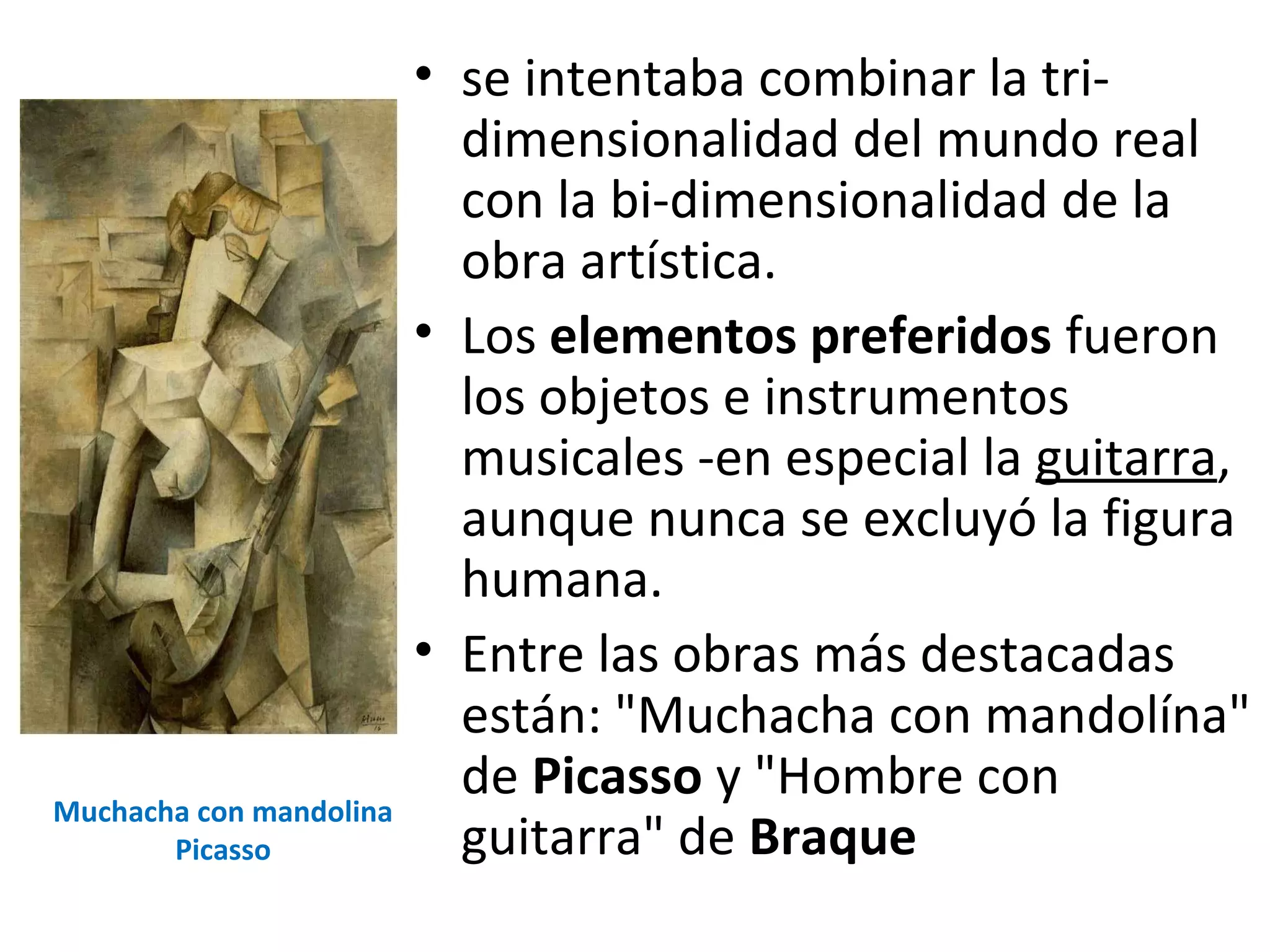 Cubismo y futurismo | PPT