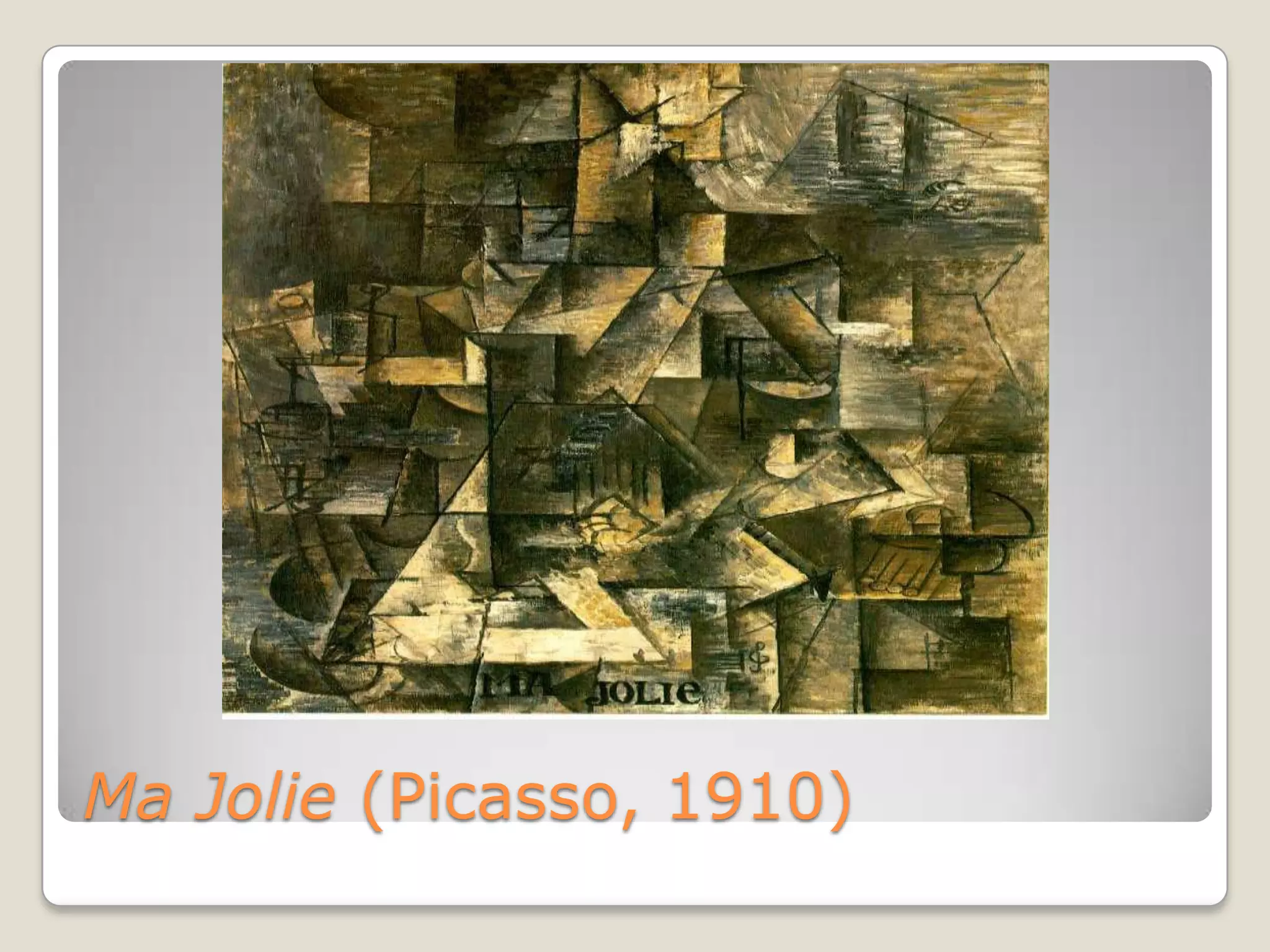 Cubism powerpoint | PPTX