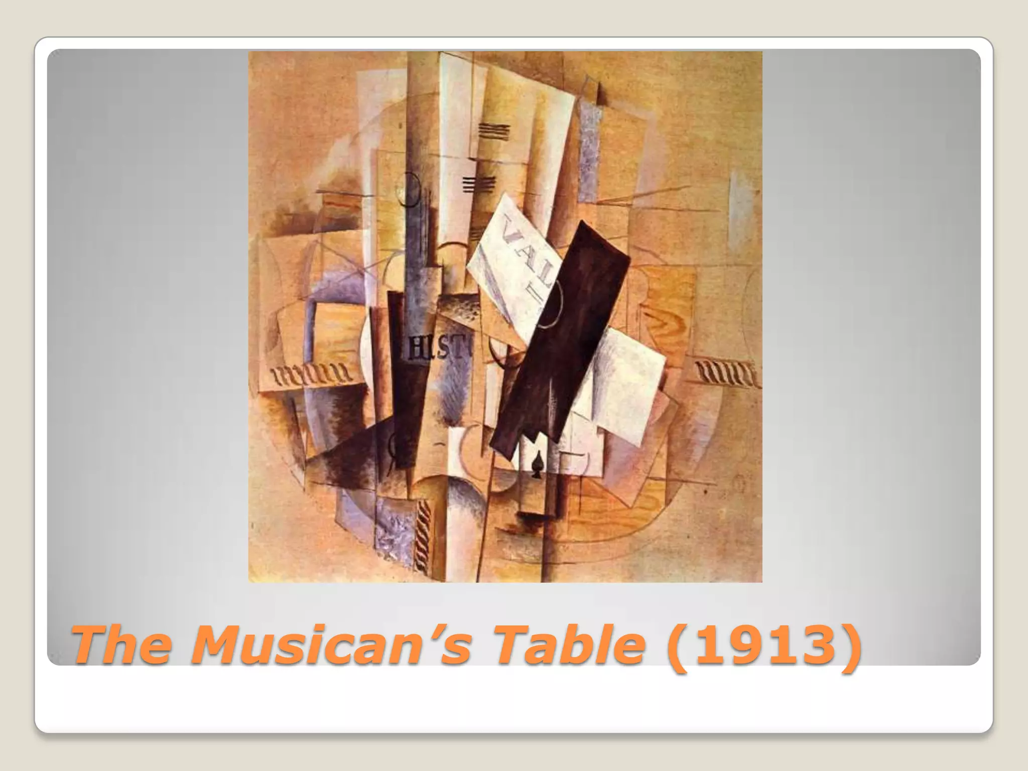 Cubism powerpoint | PPTX