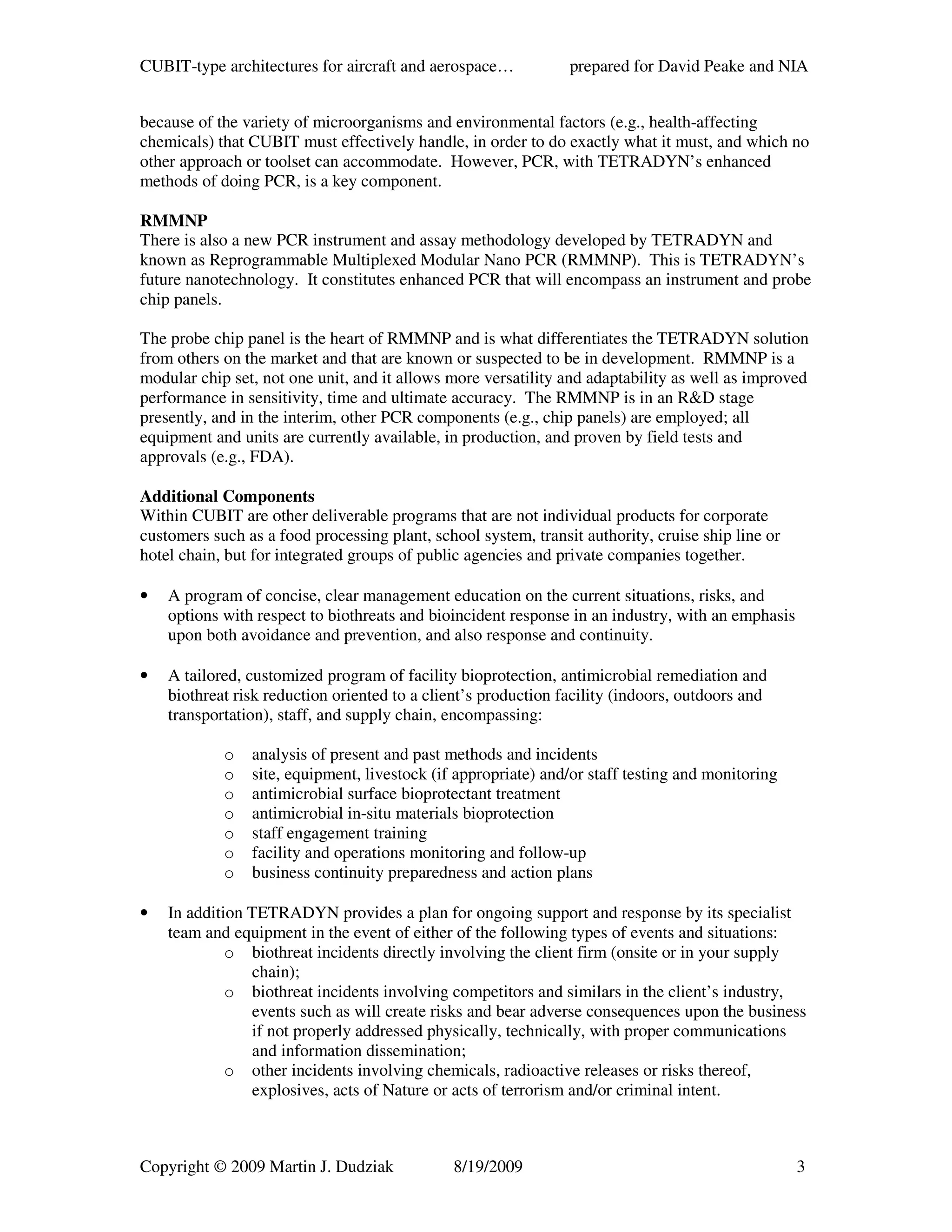 Cubit Aerospace | PDF