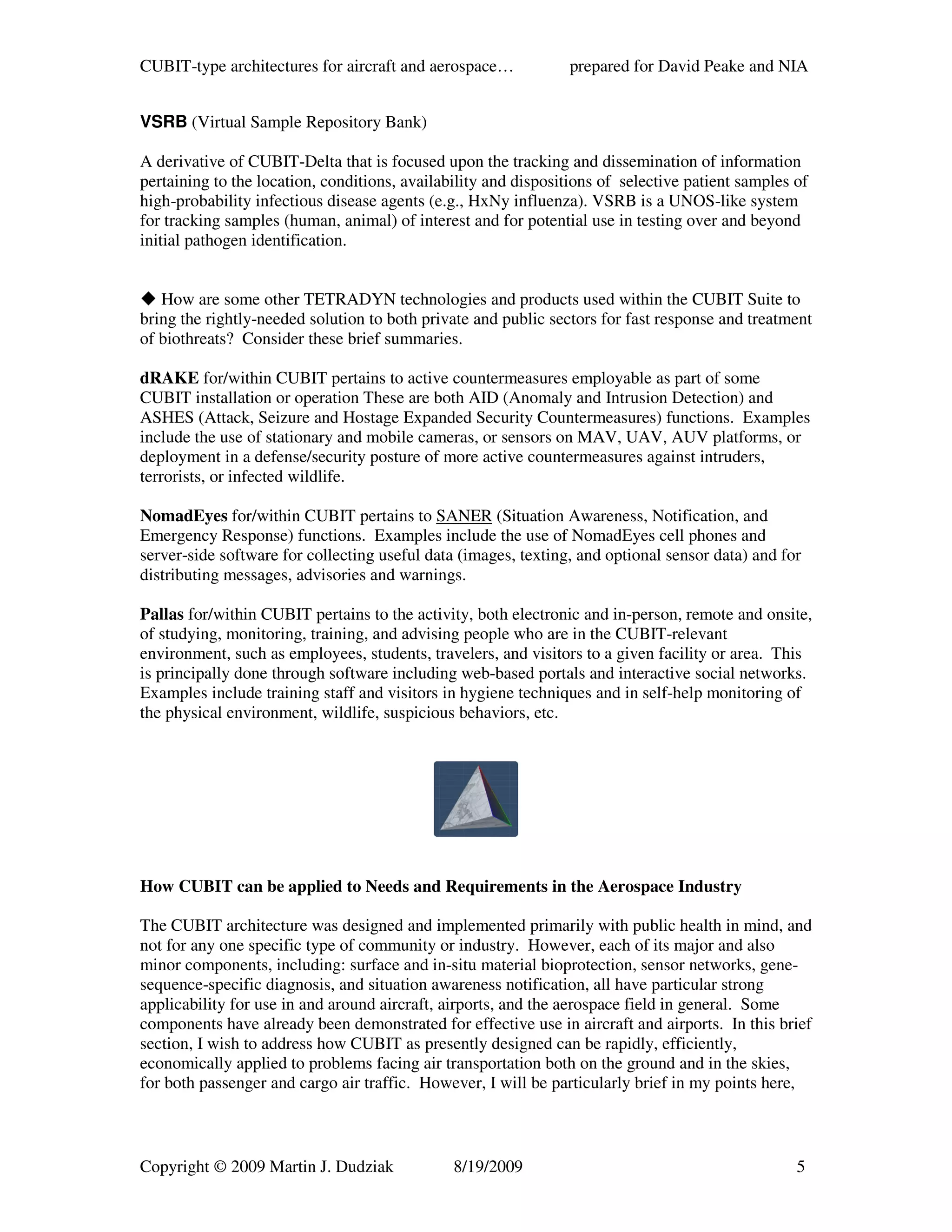 Cubit Aerospace | PDF
