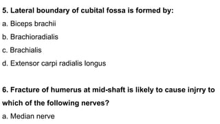 cubital fossa.powerpoint presentation ppt | PPTX