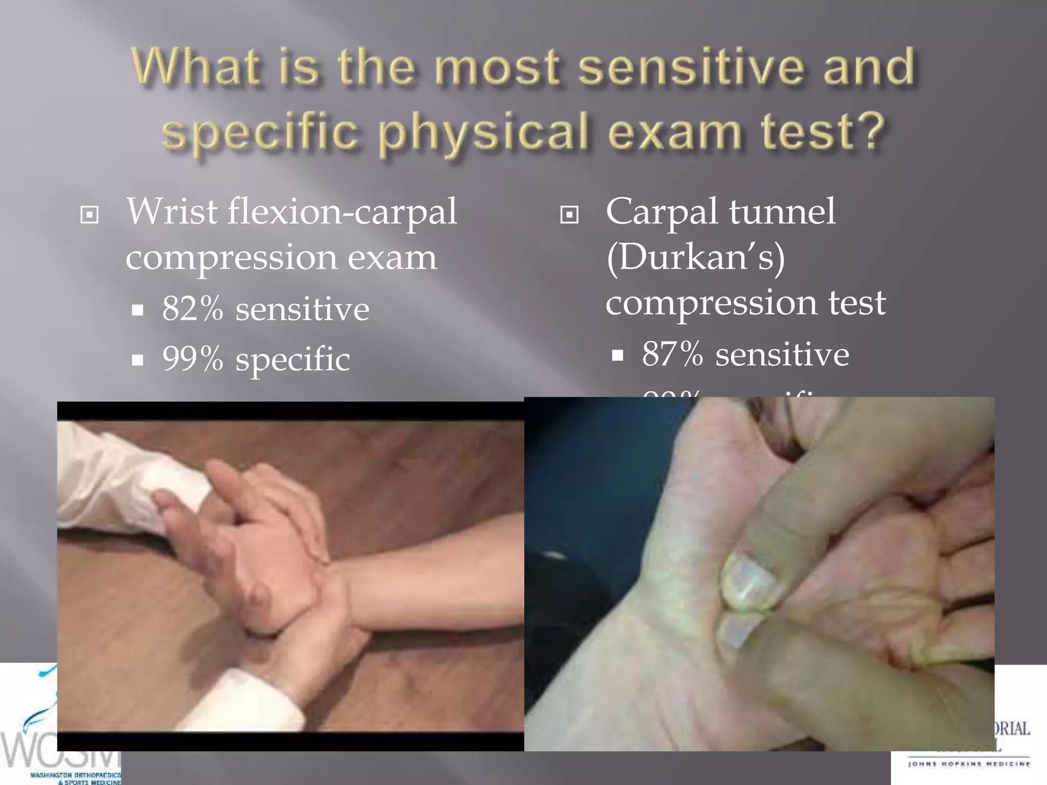 Cubital Tunnel Syndrome and Carpal Tunnel Syndrome: Current Concepts | PPTX