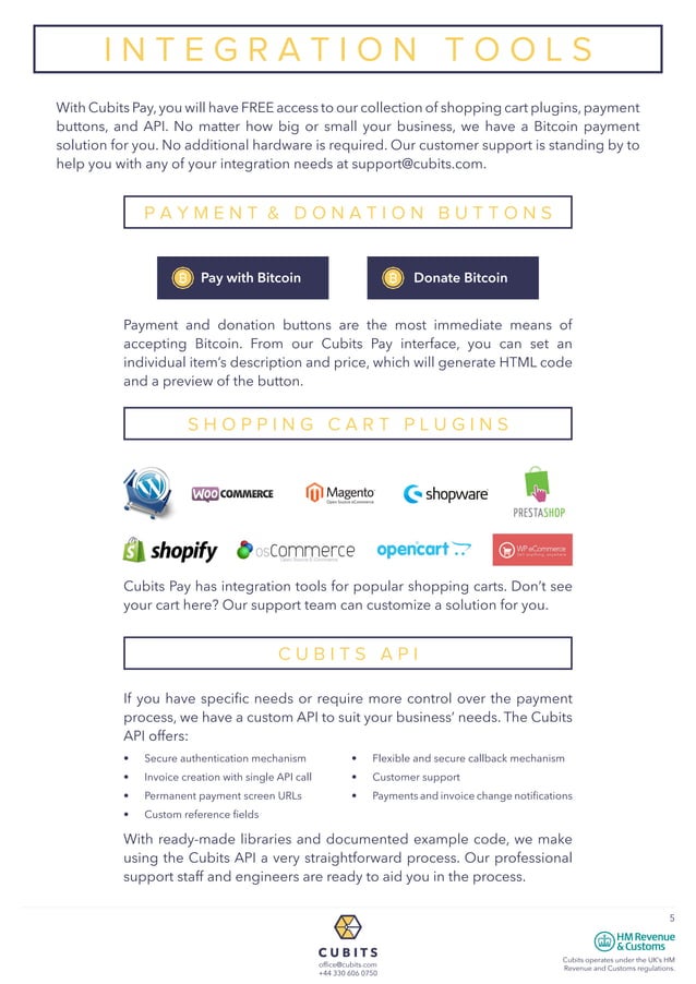 Cubits Bitcoin Whitepaper: Precious Metals | PDF
