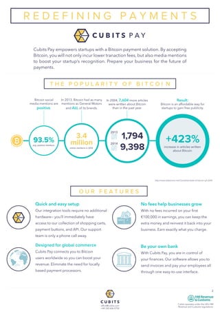 Cubits Bitcoin Whitepaper for Startups | PDF