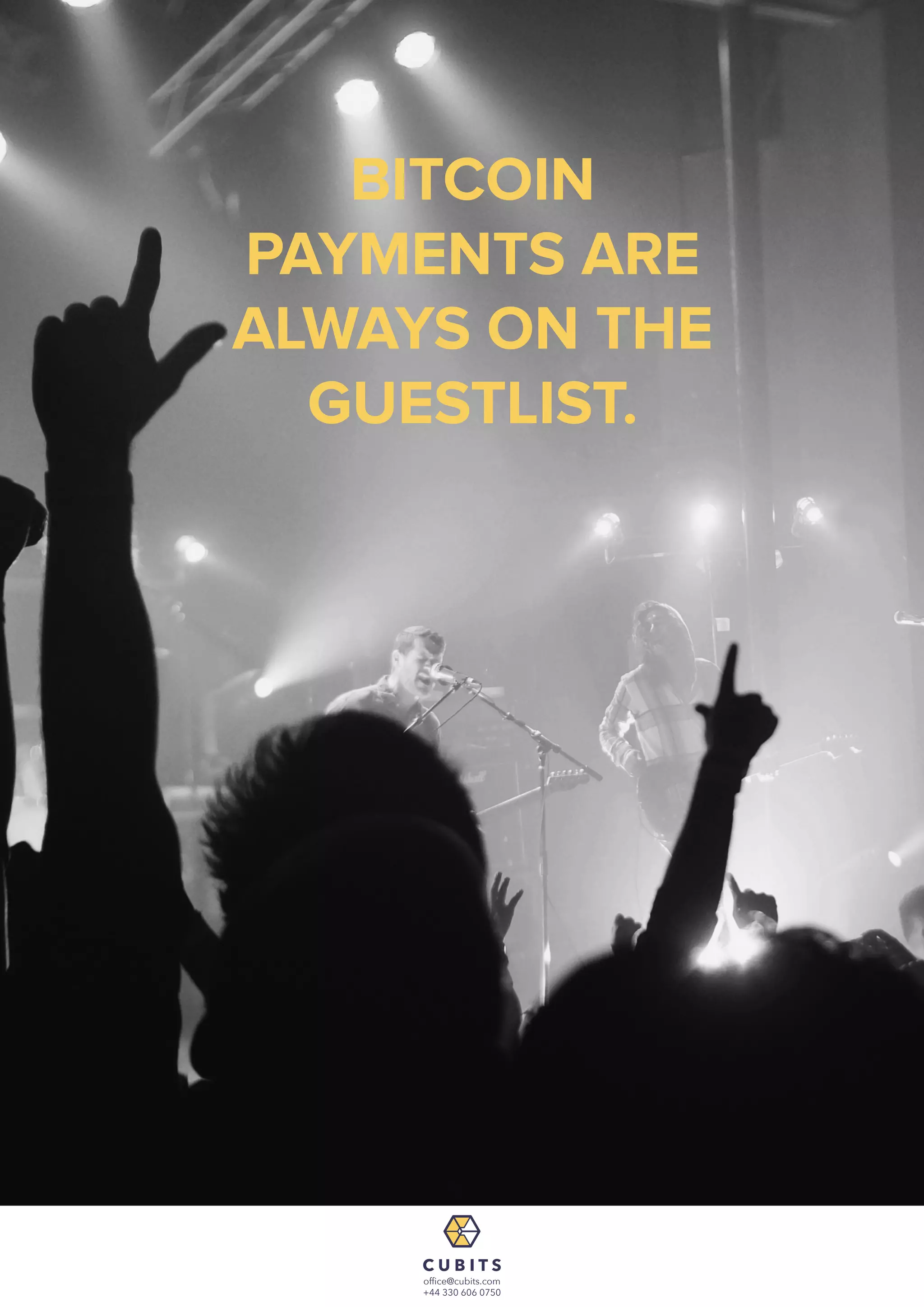 Cubits Bitcoin Whitepaper Tickets | PDF