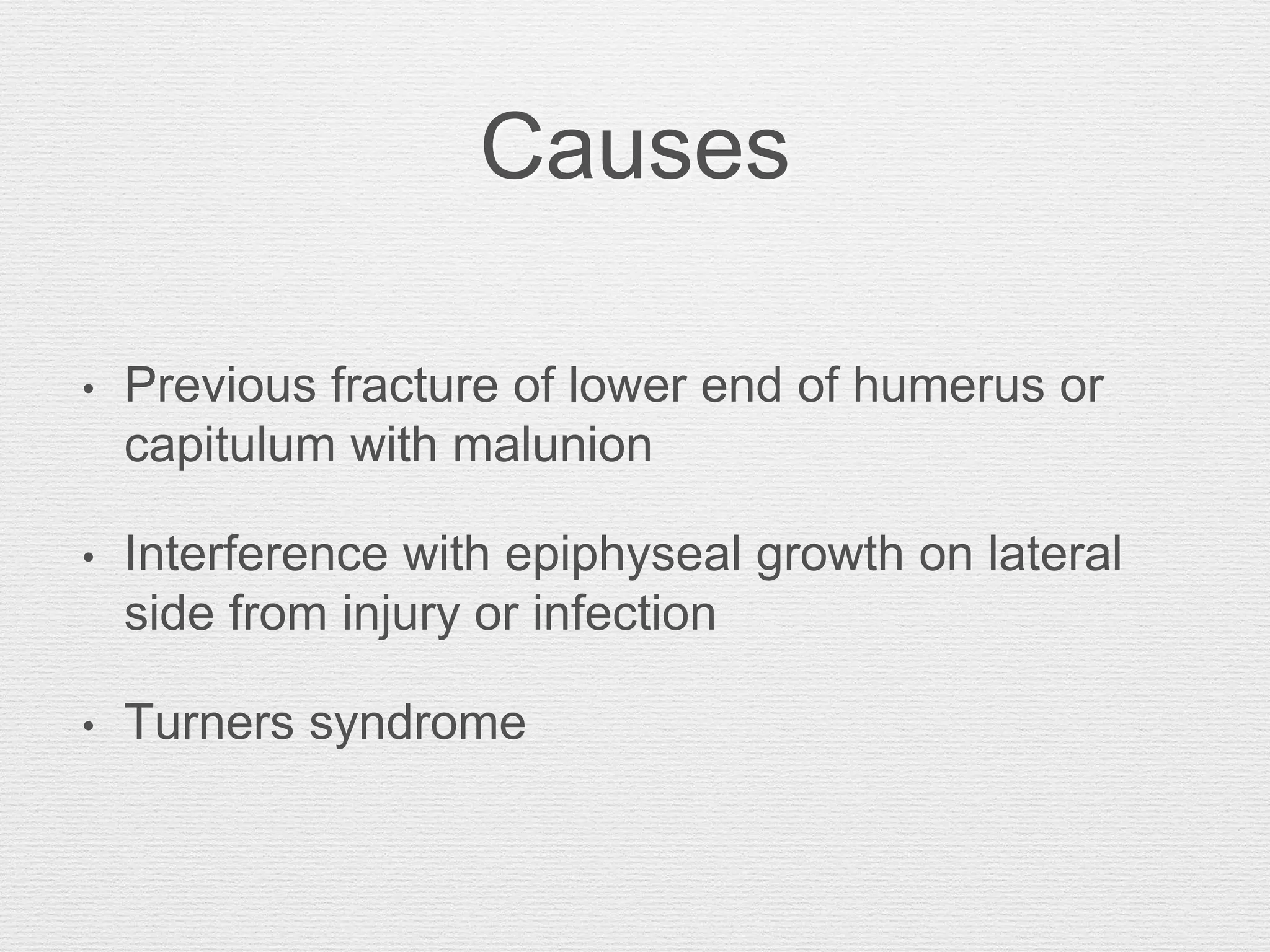 Cubitus valgus | PPTX