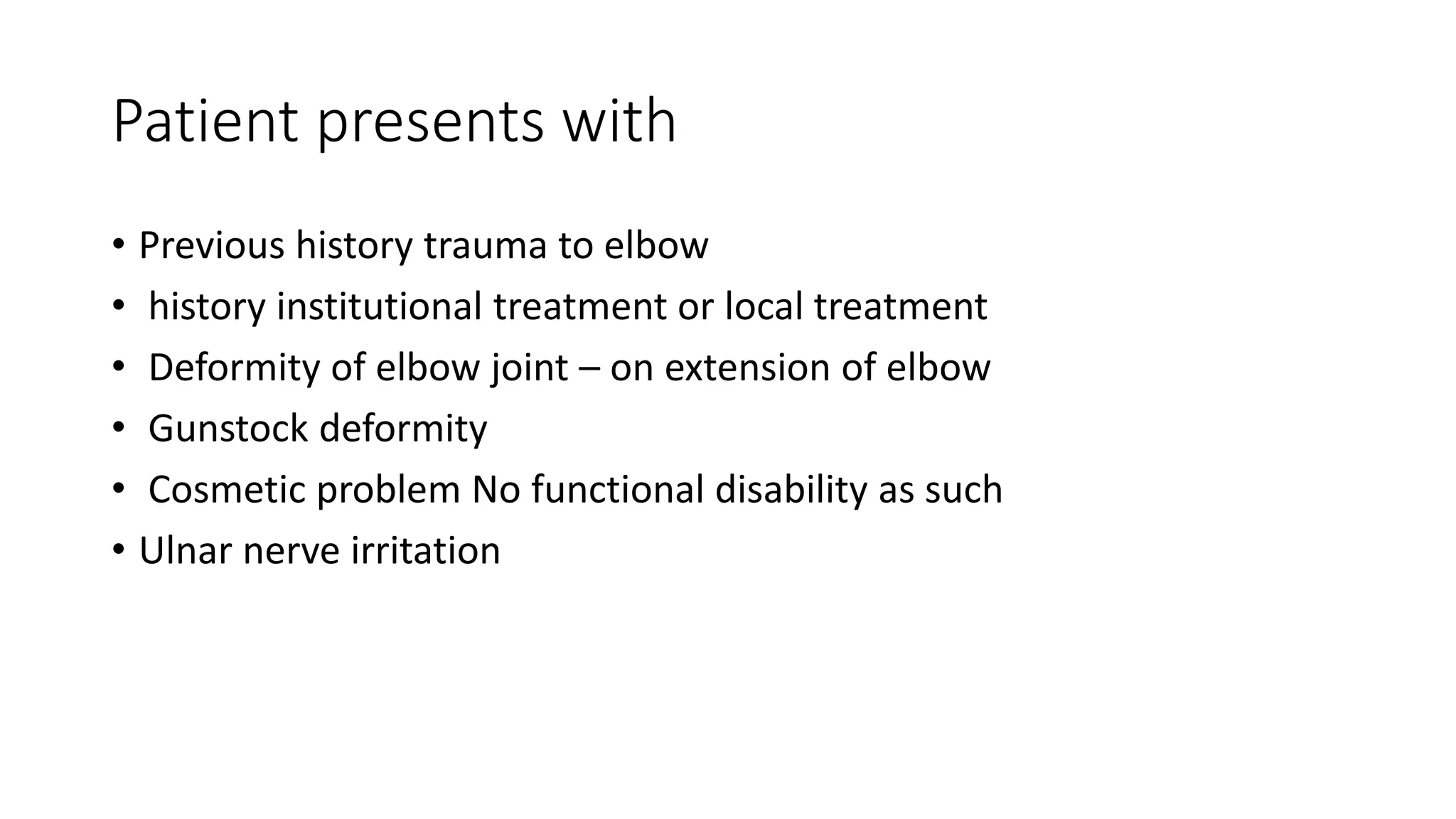 Cubitus valgus varus | PPTX