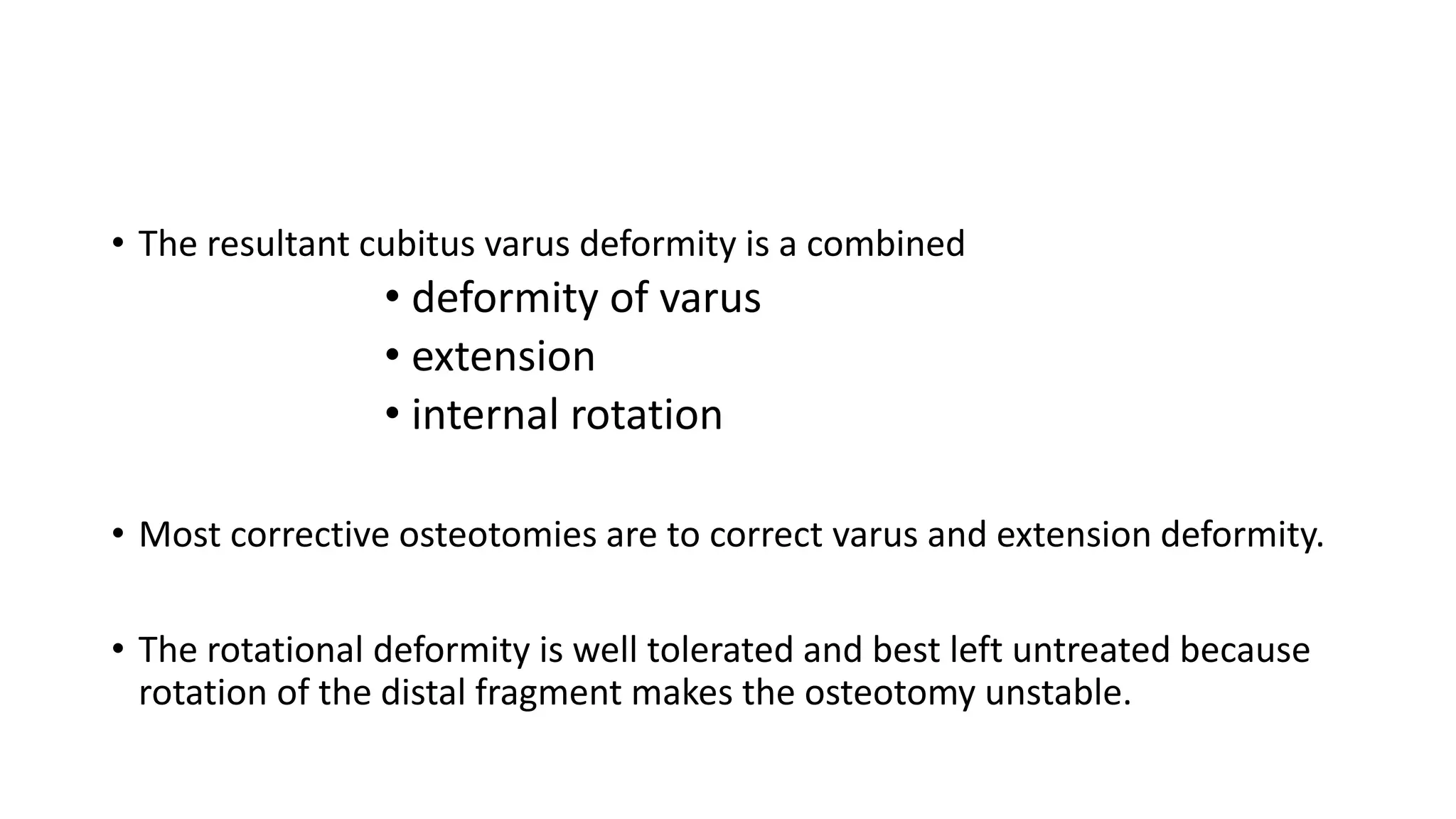 Cubitus valgus varus | PPTX