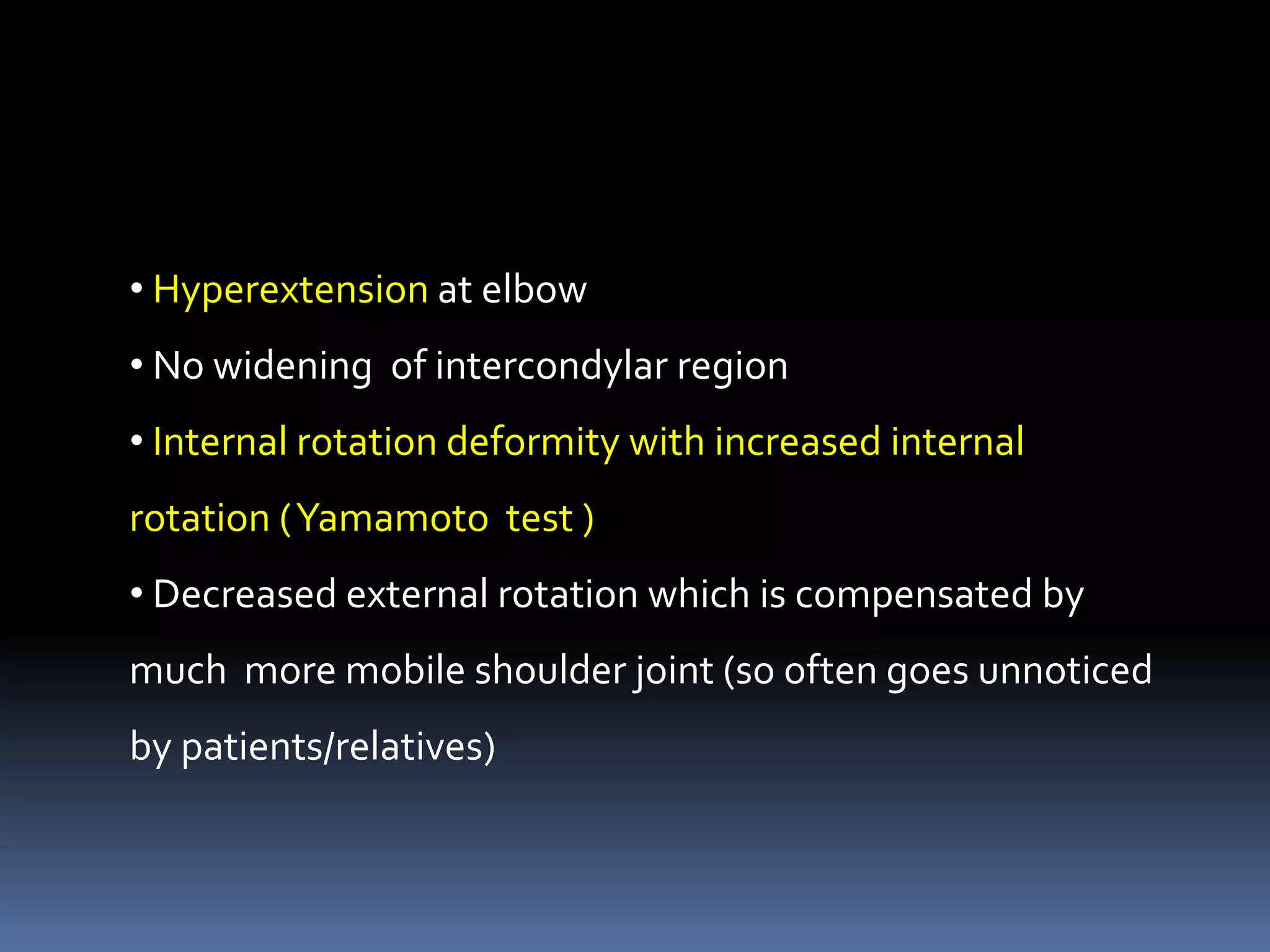 Cubitus varus by Dhrumil Patel | PPTX