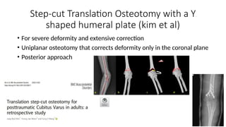 CUBITUS VARUS AND VALGUS DEFORMITY .pptx