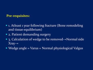 Cubitus varus deformity | PPTX
