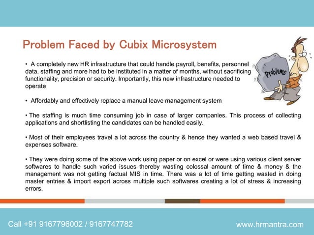 Cubix micro system case study | PPT