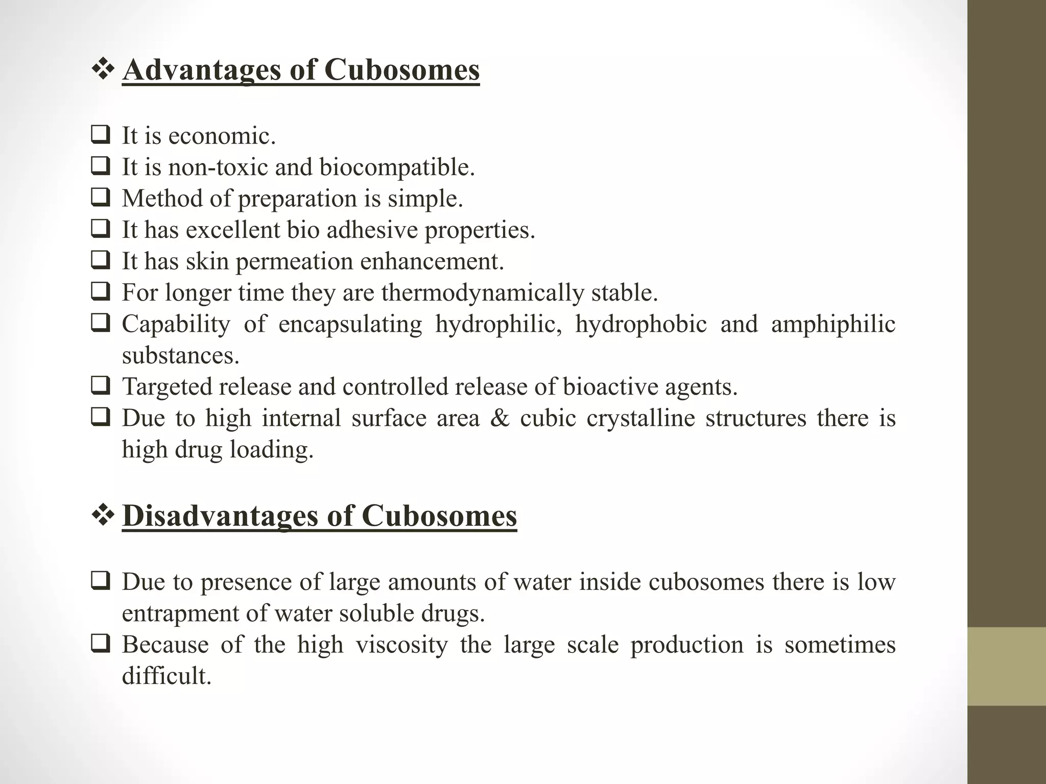 Cubosomes | PPTX