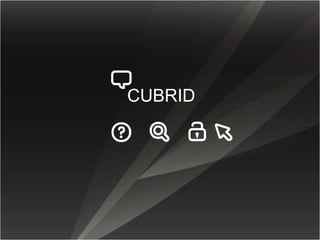 CUBRID Inside - Architecture, Source & Management Components | PPTX