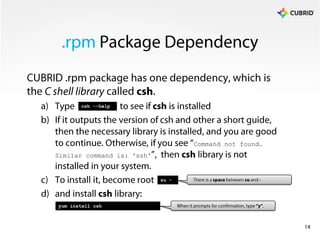 Installing CUBRID on Linux | PPT