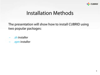 Installing CUBRID on Linux | PPT