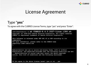 Installing CUBRID on Linux | PPT