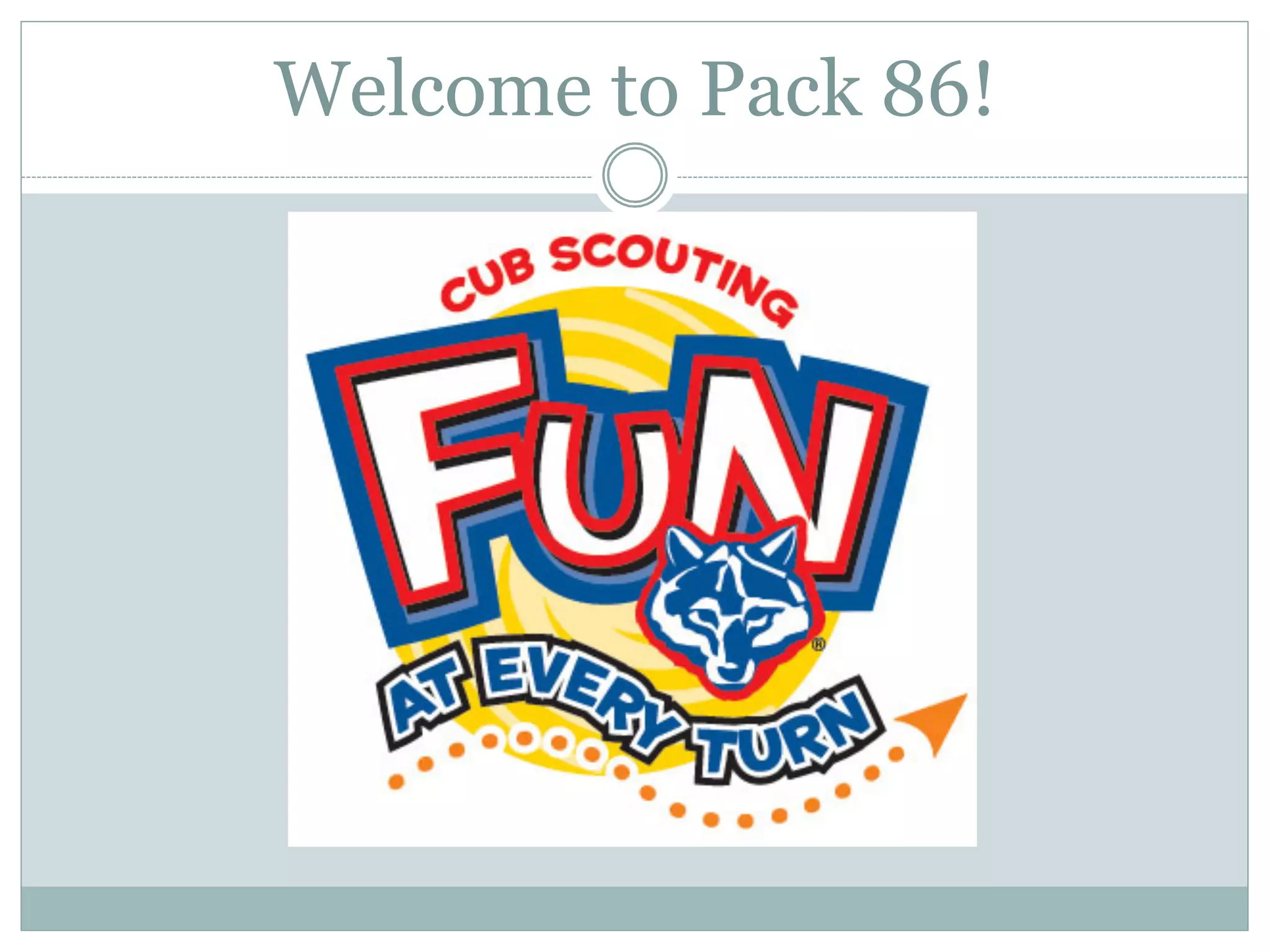 Cub Scout pack 86 parent night | PDF