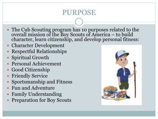 Cub Scout pack 86 parent night | PDF