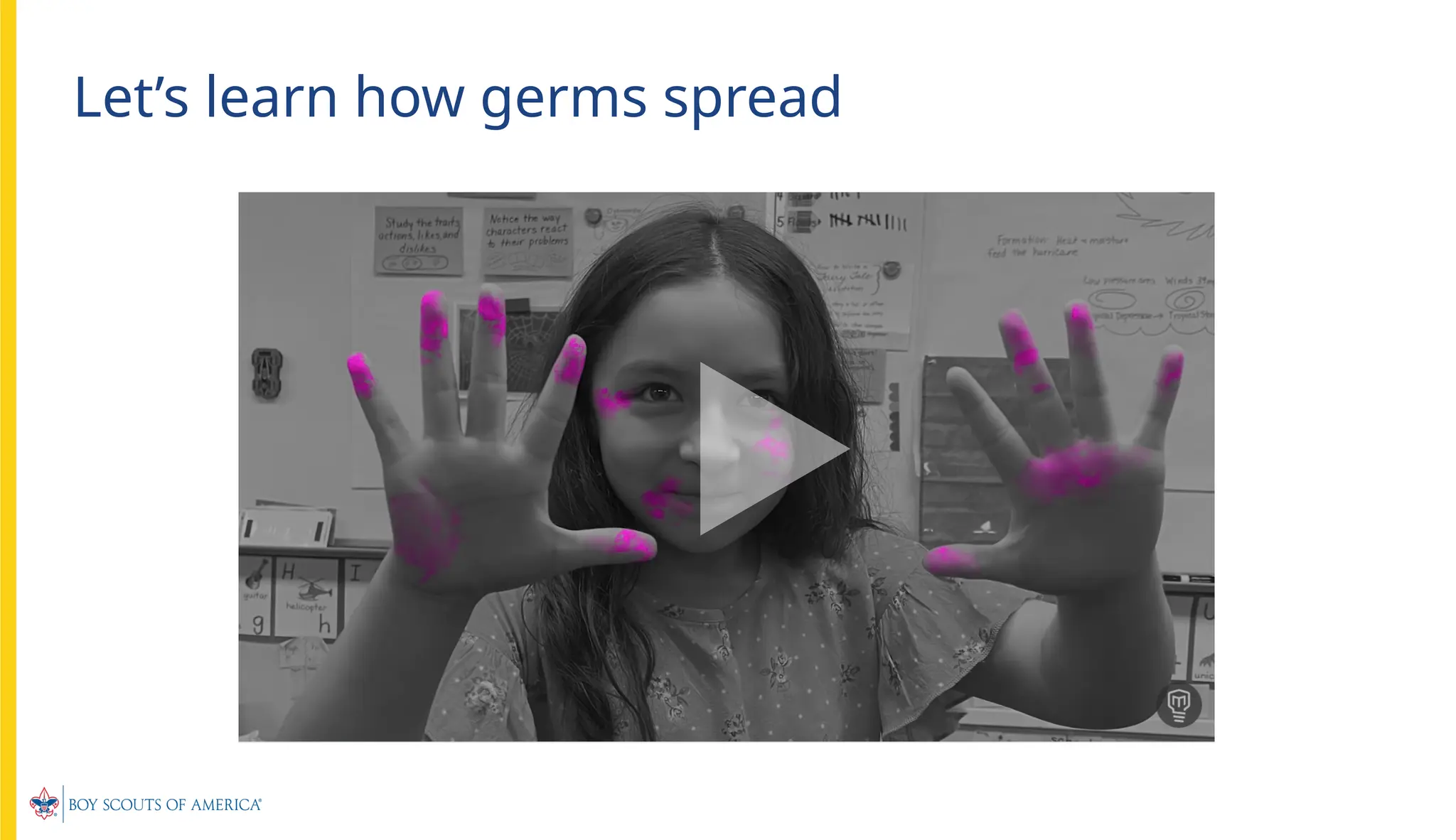 Cub Scout Germs Alive Virtual Presentation | PPT