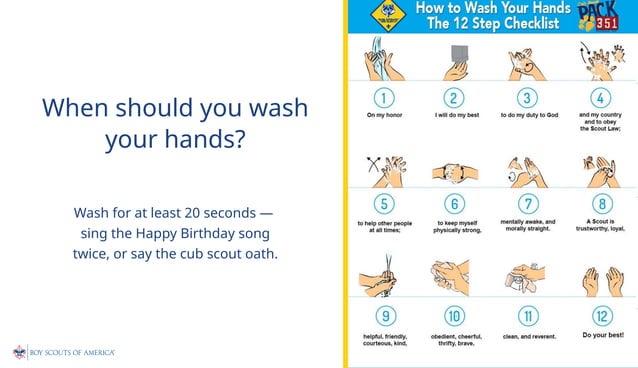 Cub Scout Germs Alive Virtual Presentation | PPT