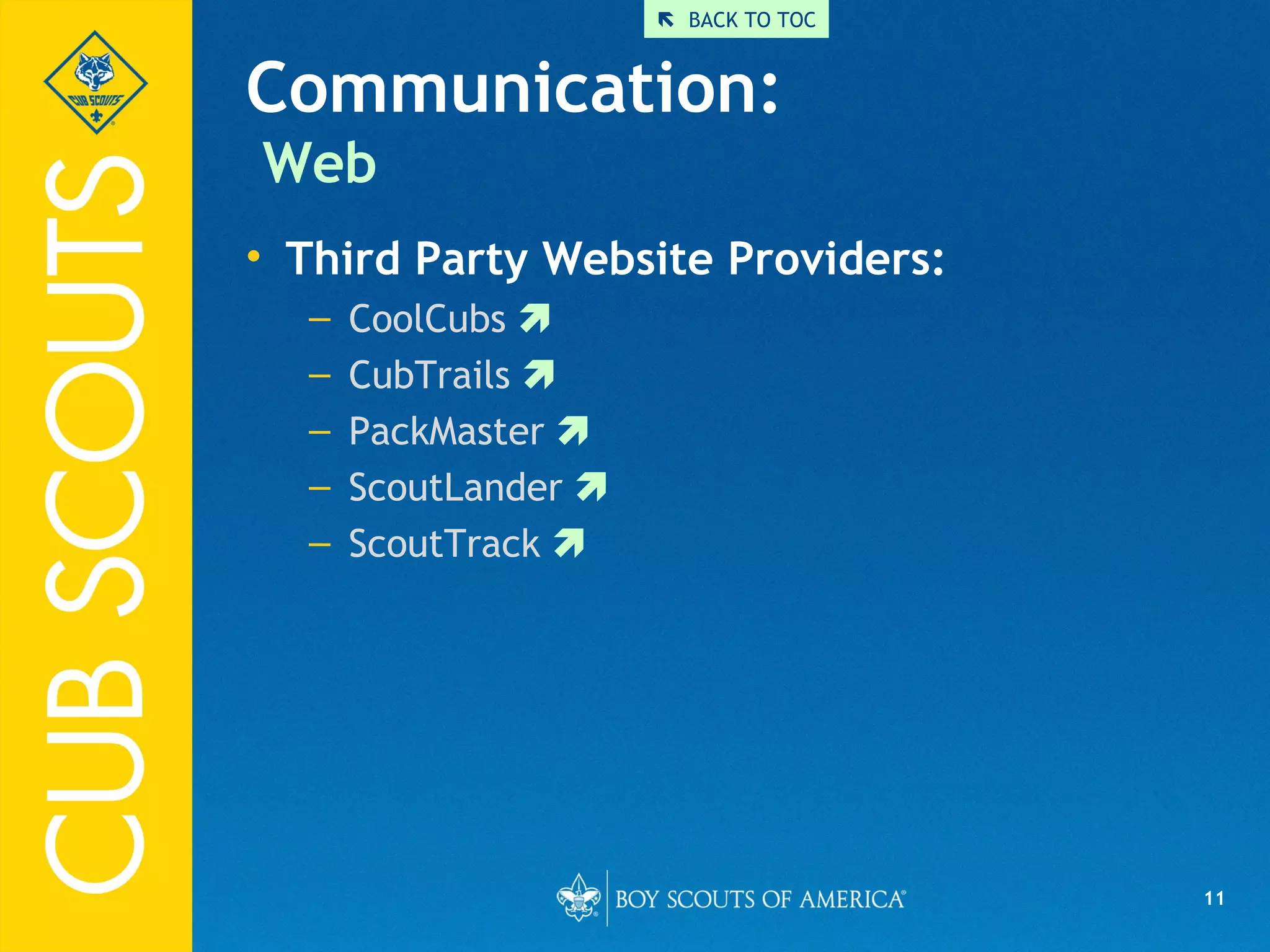 Cubmaster's Toolbox | PPT