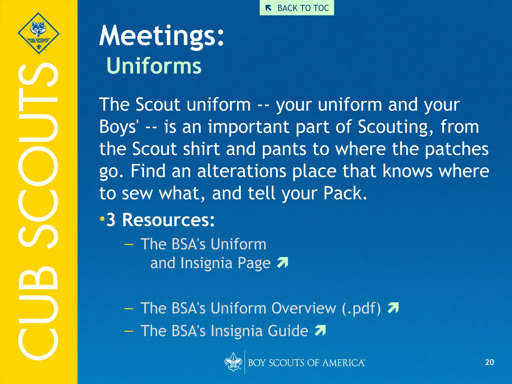 Cubmaster's Toolbox | PPT