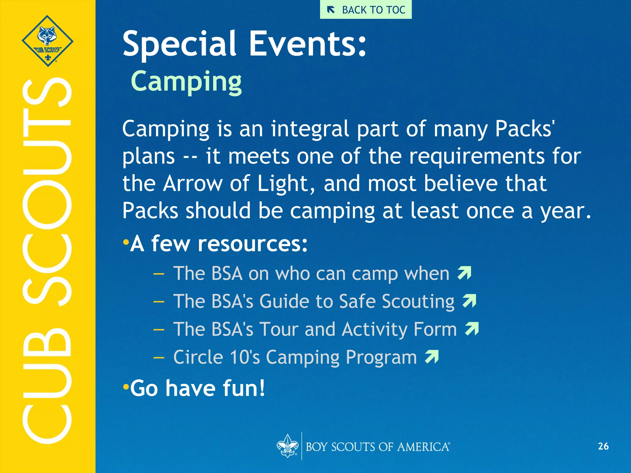 Cubmaster's Toolbox | PPT