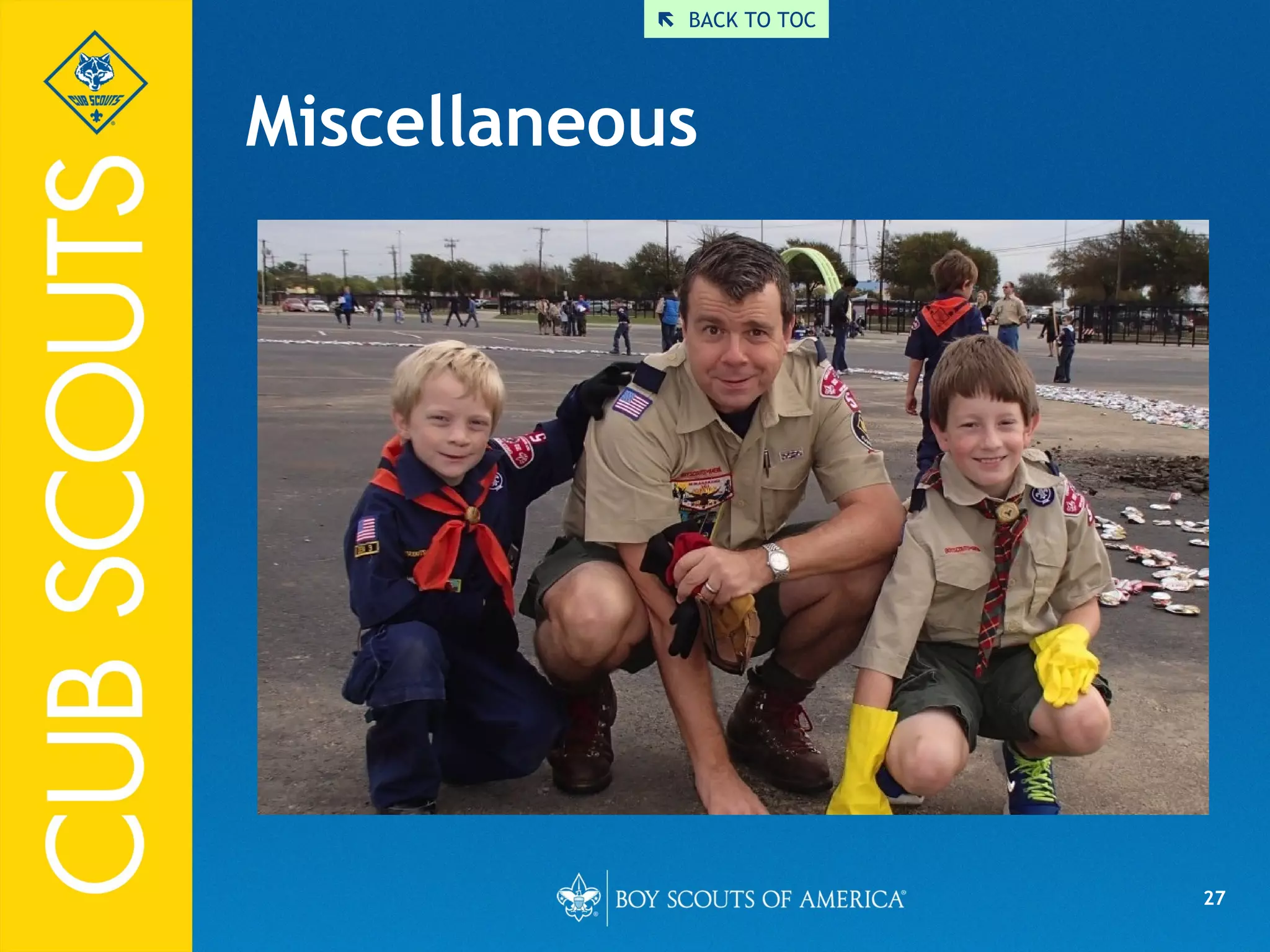 Cubmaster's Toolbox | PPT