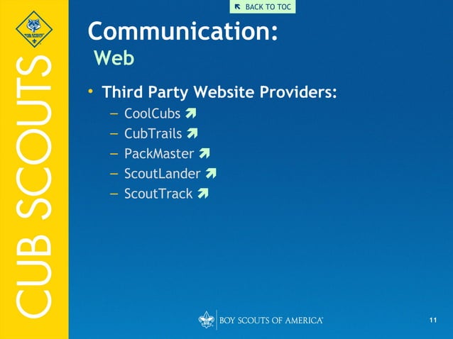Cubmaster's Toolbox | PPT