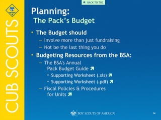 Cubmaster's Toolbox | PPT