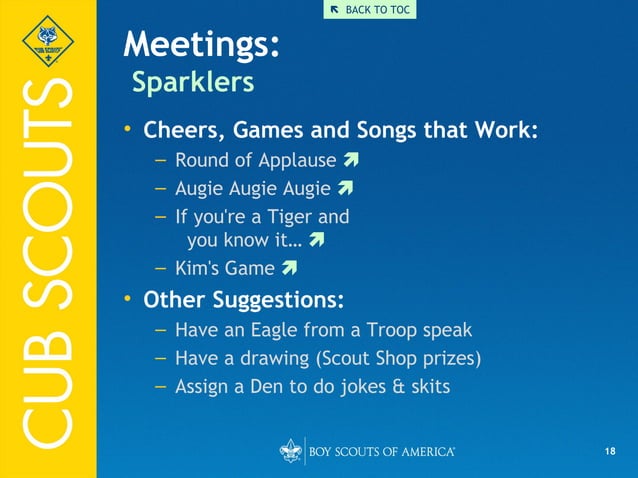 Cubmaster's Toolbox | PPT