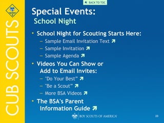 Cubmaster's Toolbox | PPT