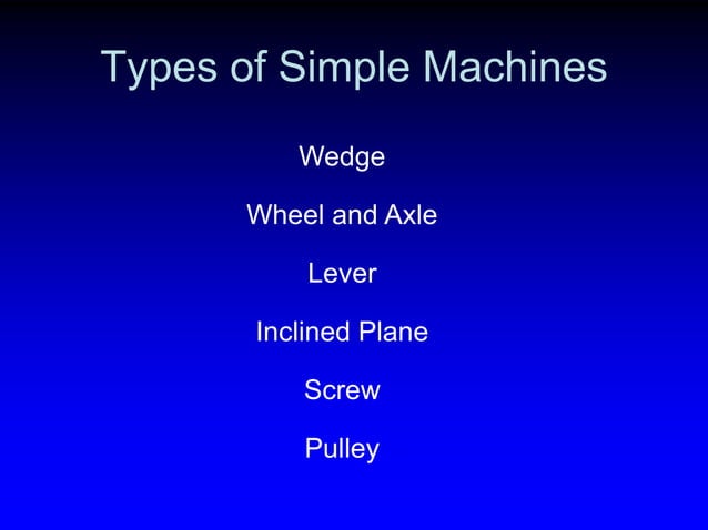 Simple Machine | PPT