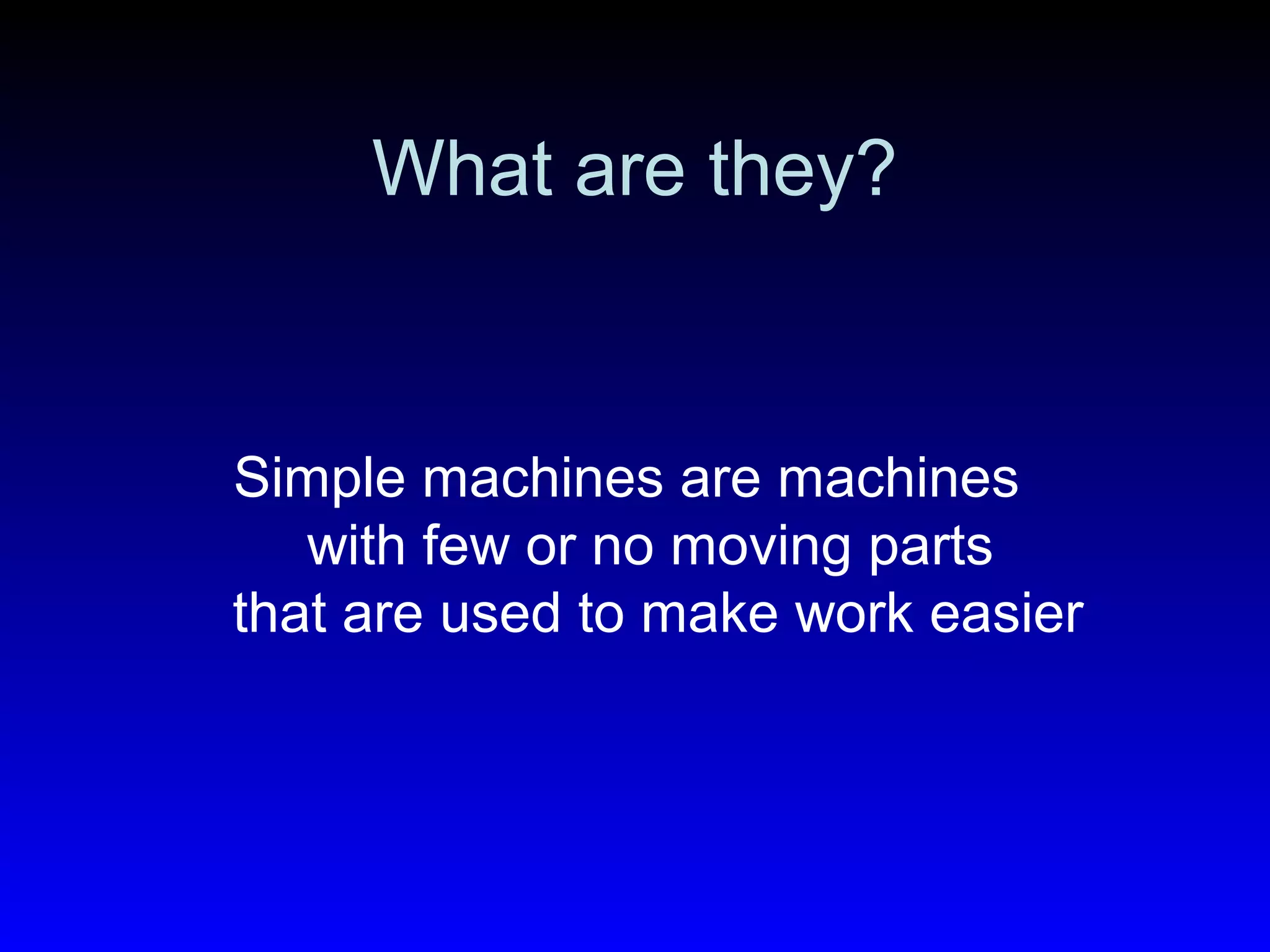 Simple Machine | PPT