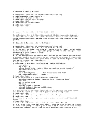 CCNA Voice - Integración entre CUCM y CUC | PDF