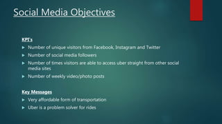 Uber's Social Media Strategy | PPTX