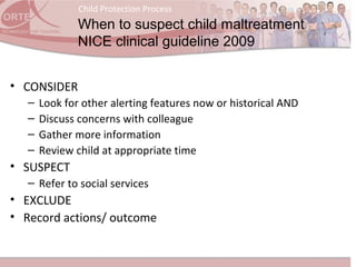 CU Child Protection Process | PPT