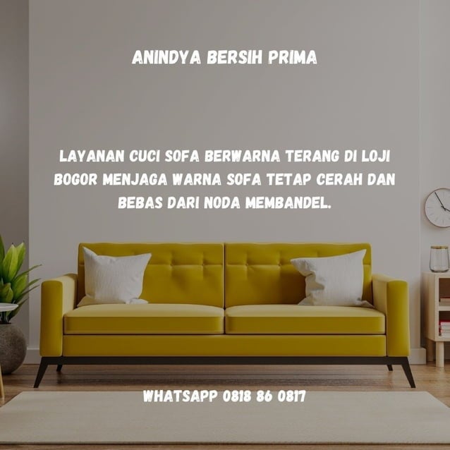 Cuci Sofa Berukuran Besar di Gunungbatu Bogor | PDF