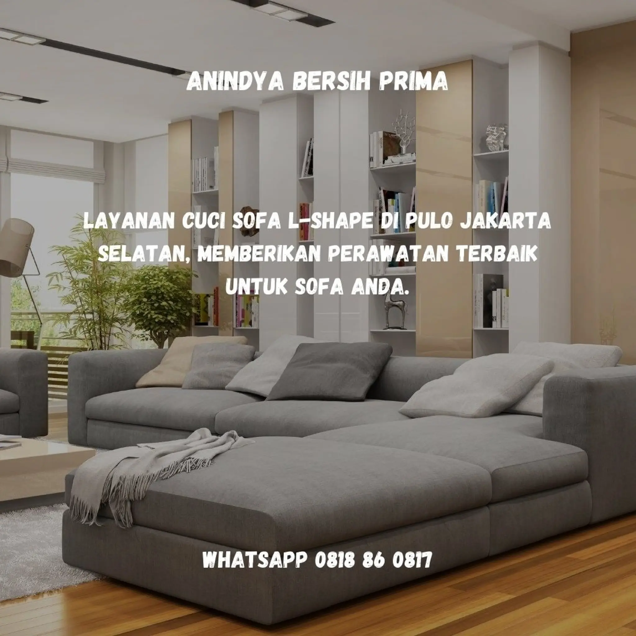 Cuci Sofa L-Shape di daerah Pulo Jakarta Selatan | PDF