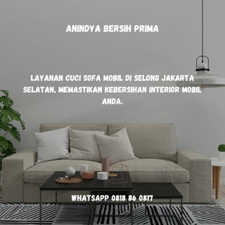 Cuci Sofa Mobil di daerah Selong Jakarta Selatan.PDF