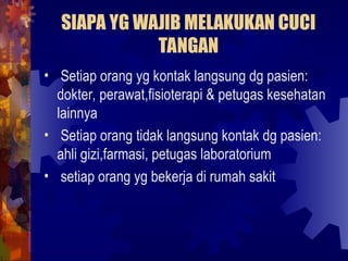 FIVE MOMENT CUCI TANGAN SESUAI STANDAR PPI.ppt
