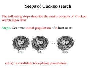Cuckoo search | PPTX