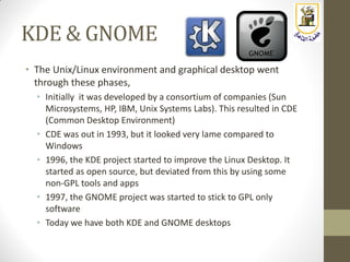 Embedded Systems: Lecture 6: Linux & GNU | PPT