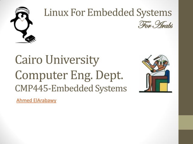 Embedded Systems: Lecture 7: Lab 1: Preparing the Raspberry Pi | PPT
