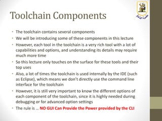 Embedded Systems: Lecture 13: Introduction to GNU Toolchain (Build Tools) | PDF