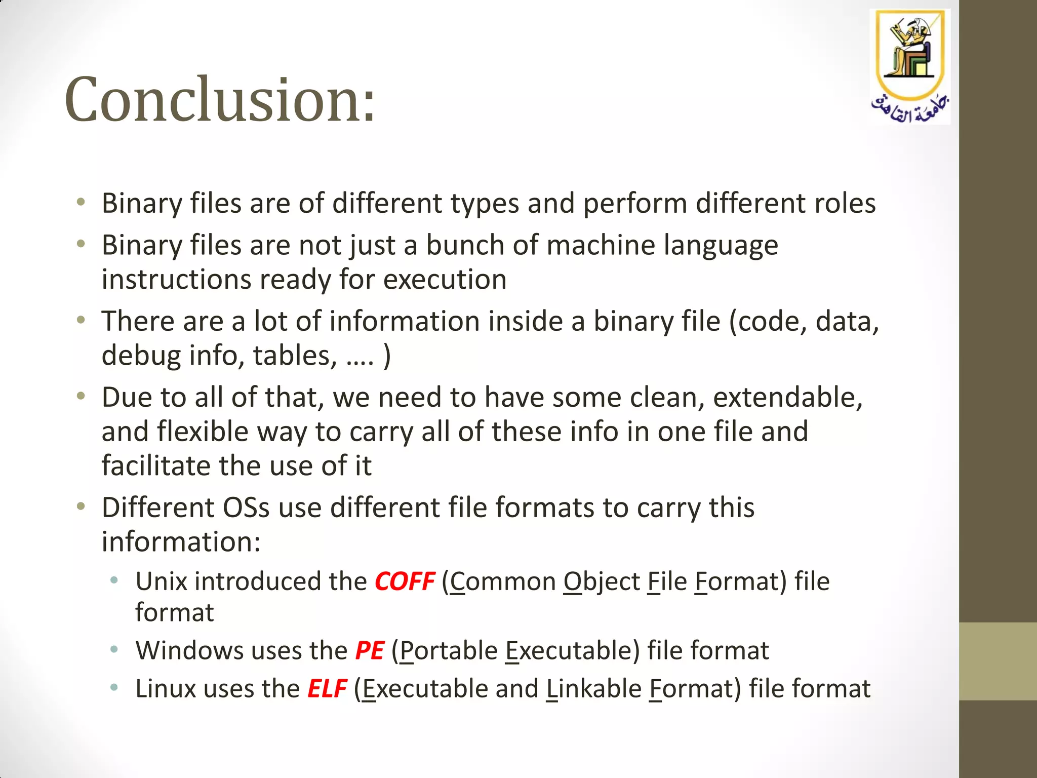 Embedded Systems: Lecture 14: Introduction to GNU Toolchain (Binary Utilities) | PPT