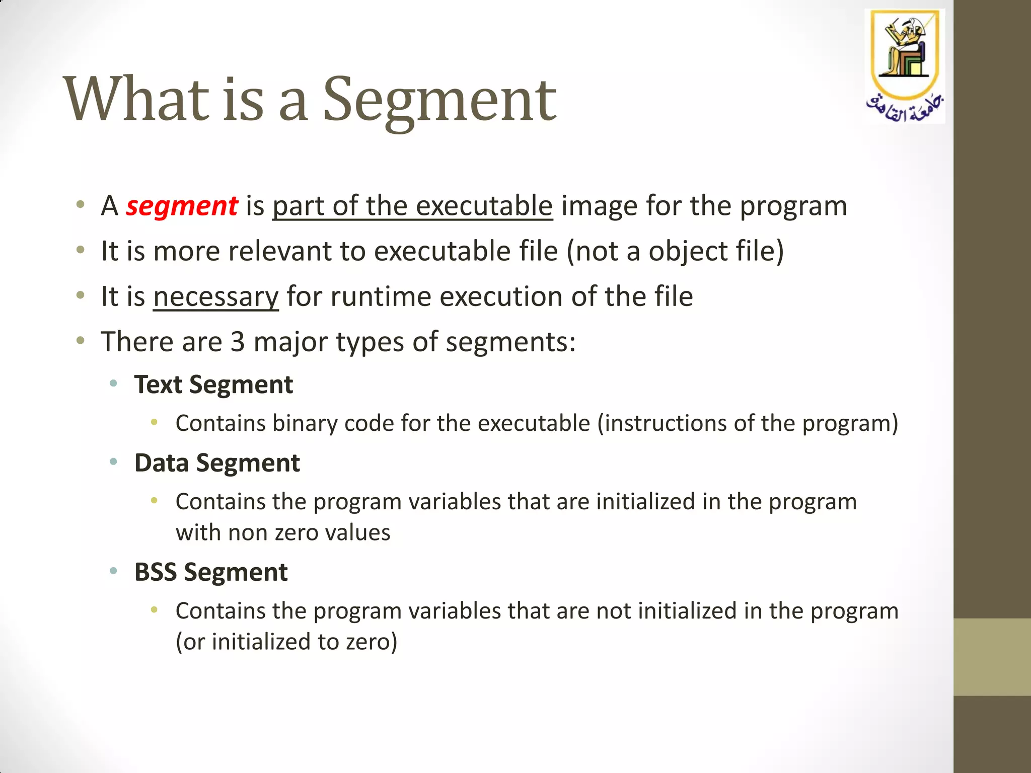 Embedded Systems: Lecture 14: Introduction to GNU Toolchain (Binary Utilities) | PPT